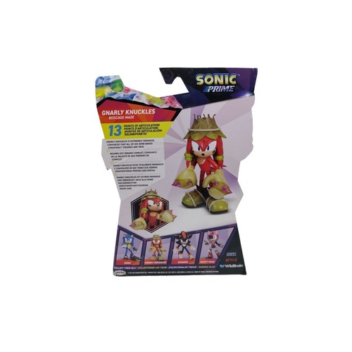 Error Jakks Pacific Netflix Sonic Prime Gnarly Knuckles Boscage Maze | eBay