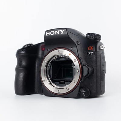 *Defective* Sony Alpha A77 SLT-A77V 24.3MP DSLR Digital Camera *Sensor ...
