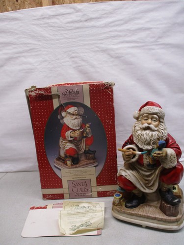 Melody In Motion Santa Claus Procelain Figurine | eBay