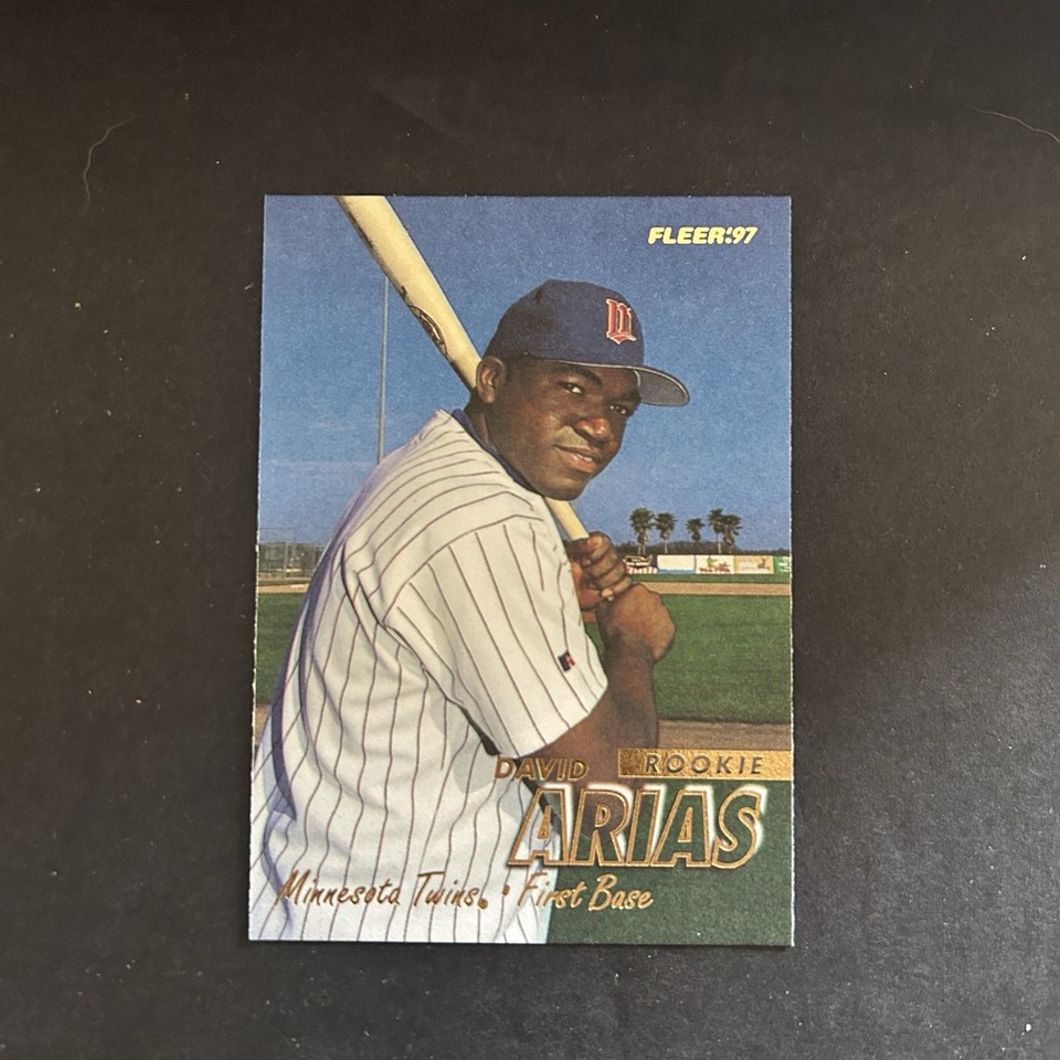1997 Fleer Baseball Complete Card Set David Arias (Ortiz) RC Rookie ...