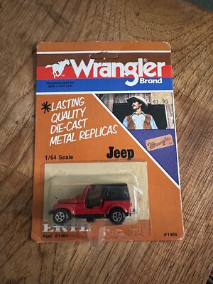 Ertl Wrangler Brand Jeep 1/64 Die-cast Car Vintage | eBay