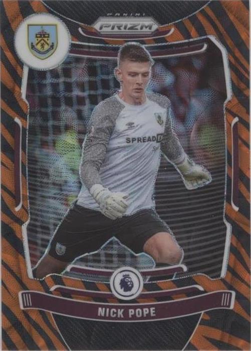 2021-22 Panini Prizm Premier League - Nick Pope #61 Choice Tiger ...