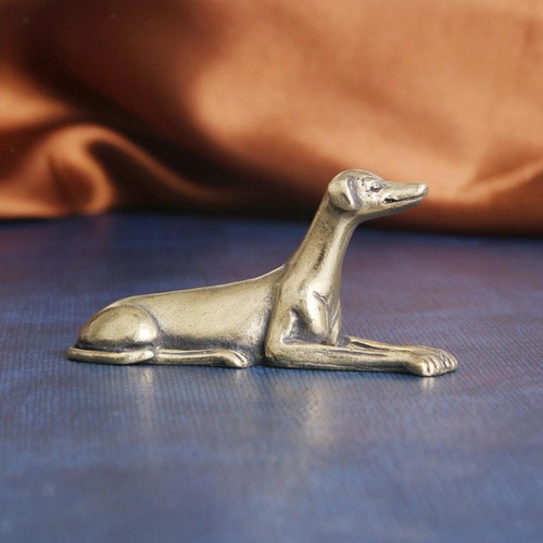 Vintage Style Dog Figurines Tea Pet Animal Statue For Home Living Room ...
