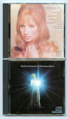 Barbara Streisand/Greatest Hits & A Christmas Album (U.S./Used) 2 CDs ...