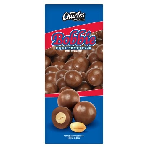 Bobbie Chocolate Covered Peanuts by Charles Chocolates - 100 count | eBay