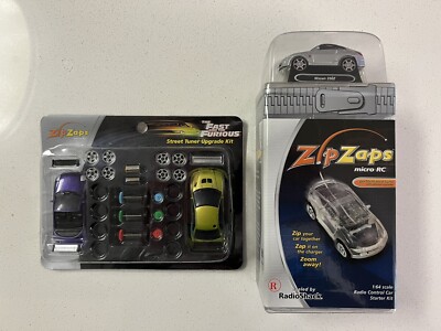 ZIP ZAPS Micro RC Nissan 350z FAST and FURIOUS SEALED VINTAGE 2003 ...