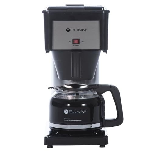 BUNN Speed Brew 10 Cup Coffee Maker Black Fast Brewing with Drip Free ...