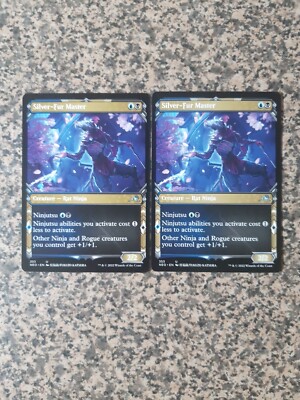 MTG - 2 x Silver-Fur Master- Showcase - Kamigawa Neon Dynasty | eBay.de