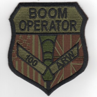 AIR FORCE 100 ARW CREST AIR REFUELING WING OCP MILITARY EMBROIDERED ...