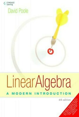 Linear Algebra :A Modern Introduction by David Poole 4ed INTERNATIONAL ...