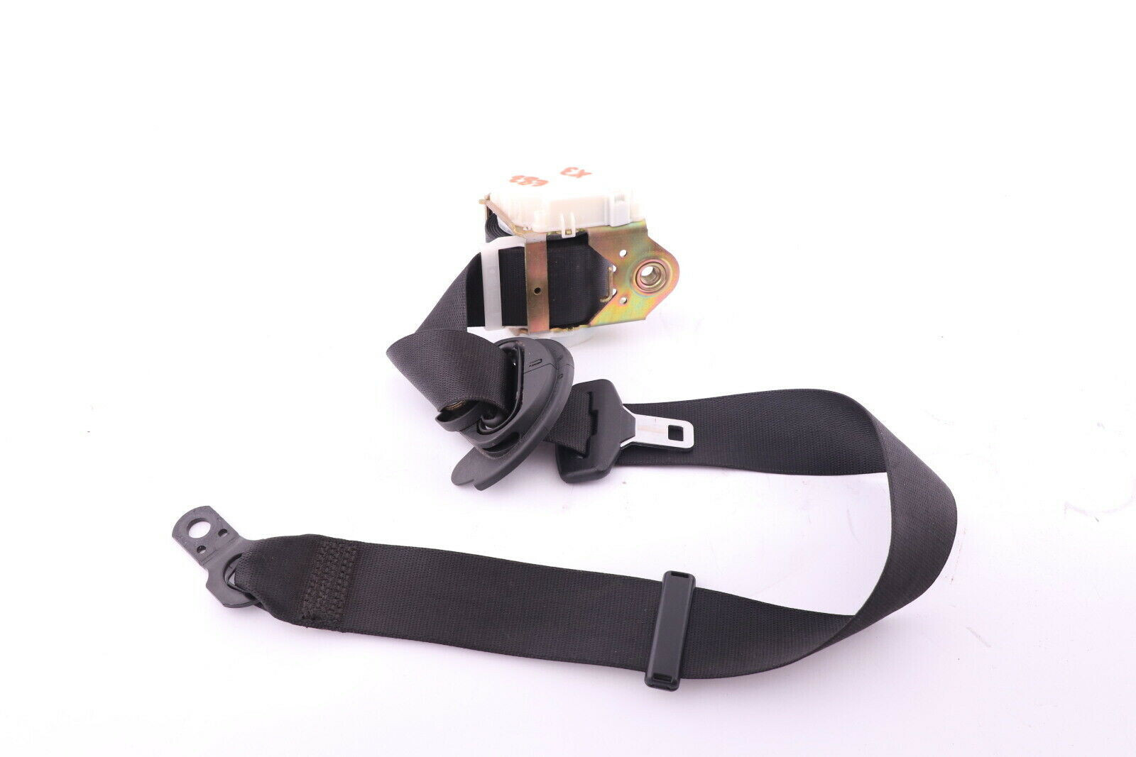 BMW X3 Series E83 Front Left Upper Safety Seat Belt Force Limiter N/S ...