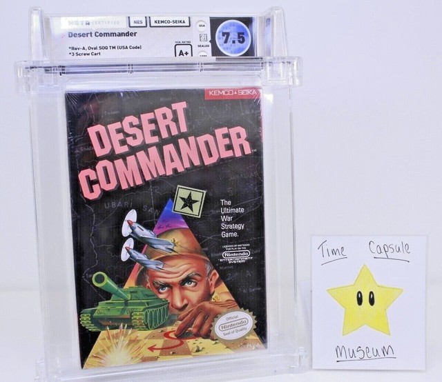 Desert Commander (Nintendo Entertainment System, 1989) for sale online ...