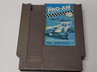 RC Pro-AM (NES, 1988) Cart Only Bad Label | eBay