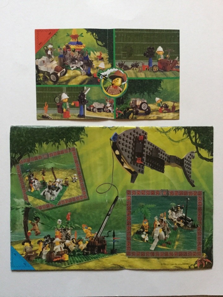 Lego Adventurers Jungle Spider’s Secret 5936 River Expedition 5976 ...