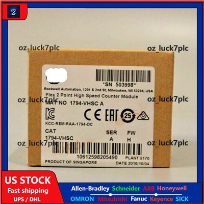 New Factory Sealed 1794-VHSC /A Flex I/O 2-Ch Very High Speed Counter ...