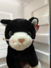 Zip the Cat - White Paws - Beanie Babies - Beaniepedia