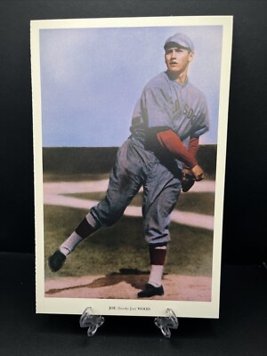 1985 Hall of Fame Promo Card - Joe (Smoky Joe) Wood - Boston Red Sox ...