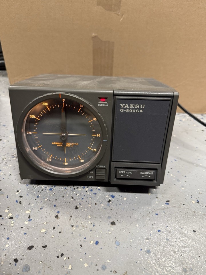 Yaesu G-800sa Rotator Controller w/ led illumination | eBay
