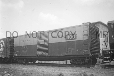 67. ORIG NEG Chic St. Paul Minn & Omaha CMO 1739 rebuilt boxcar ...