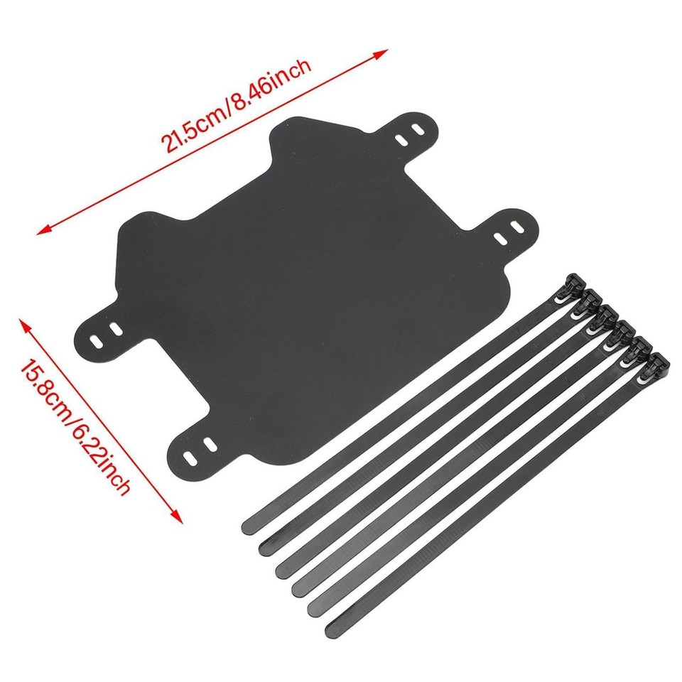 Dirt Bike Front Number Plate High Performance Wear Resistant License ...