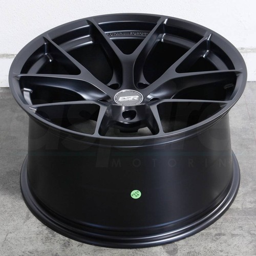 One 18x8.5 ESR RF02 RF2 5x114.3 30 Matte Black Wheel Rim 72.56 | eBay