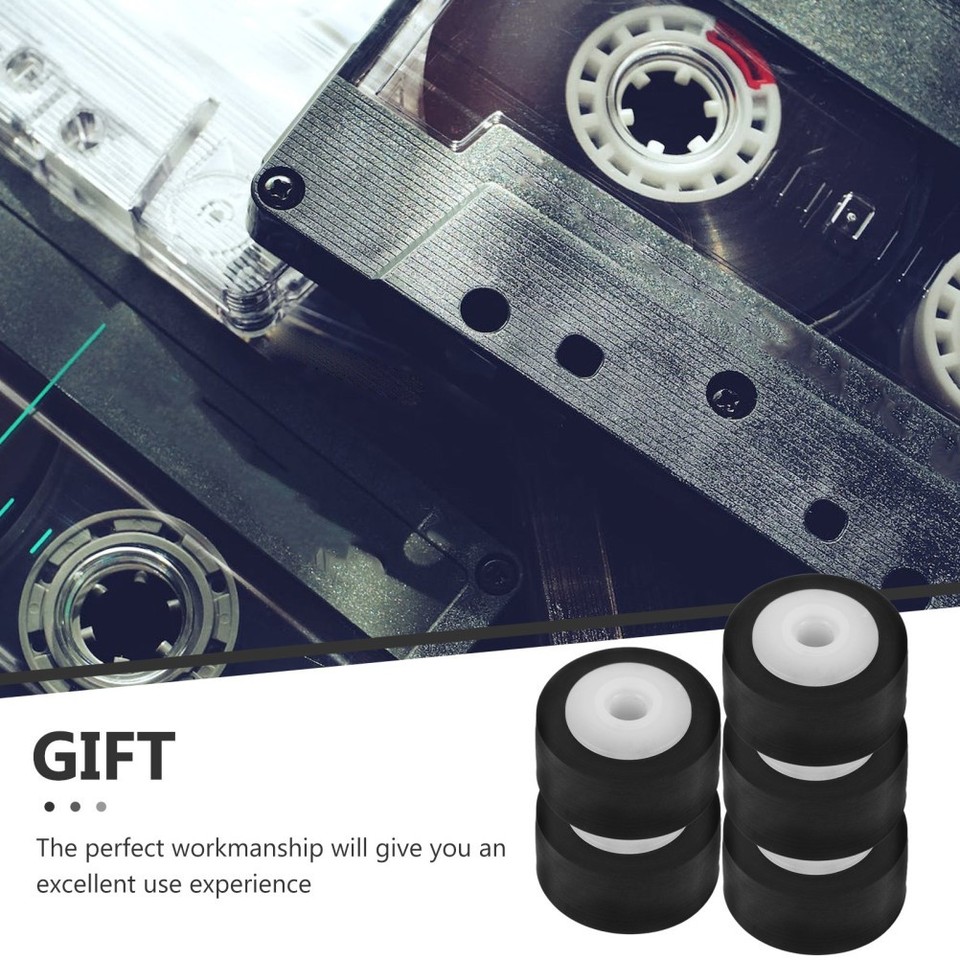 25 pcs Practical Cassette Tape Pinch Roller Portable Audio Radio Pinch ...