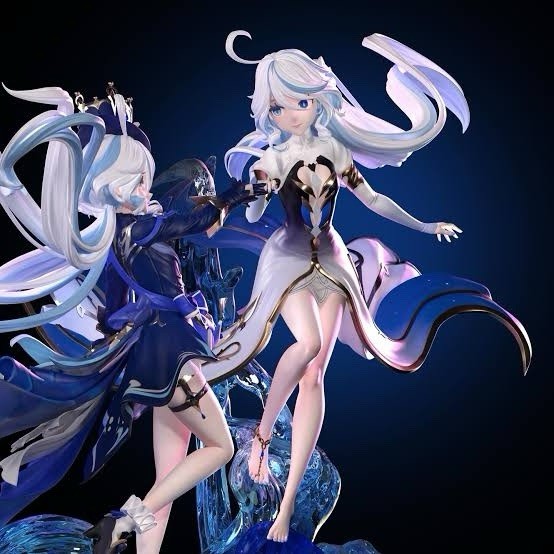 HaJiMi Studio Genshin Impact Furina Resin Statue Pre-order 1/6 Scale ...