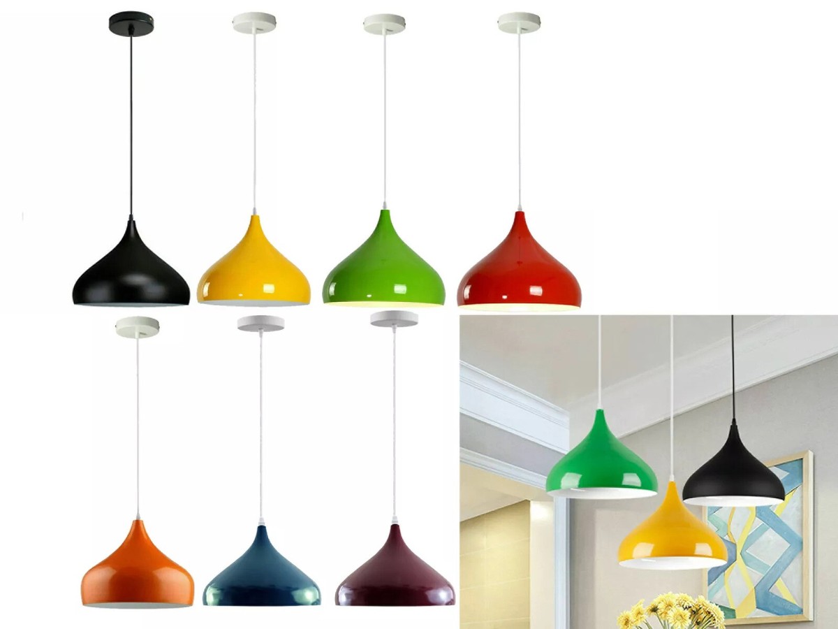 Multicolor Pendant Lighting Shades Liebe Dual Shade Wood And Metal