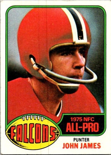 1976 Topps #240 John James football card 6WW | eBay