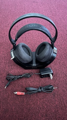 Sony MDR-RF925R Headband Wireless Headphones - Black | eBay