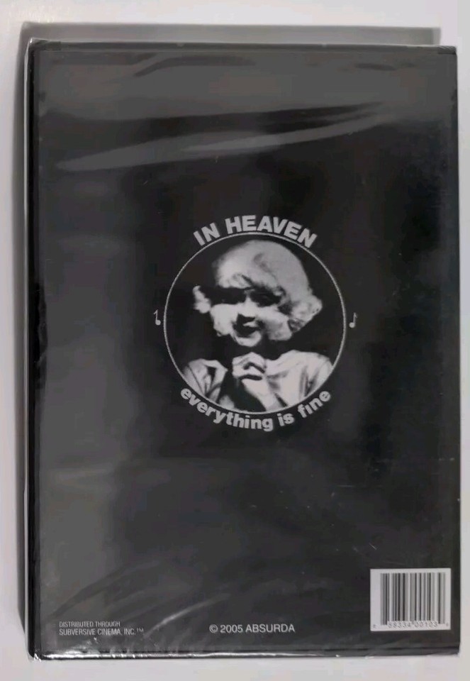 Eraserhead DVD - Absurda/Subversive Cinema - NEW - Limited Edition ...