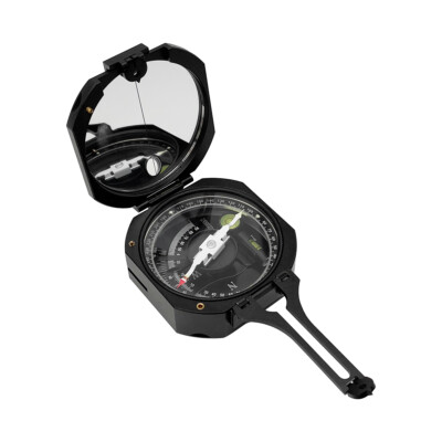 New Aluminum Pocket Transit DQL-8 Geological Compass Surveying and Leve ...