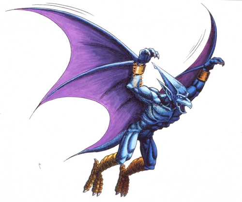 1994 ORIGINAL CAPCOM DEMON'S CREST FIREBRAND RED ARREMER (i ...