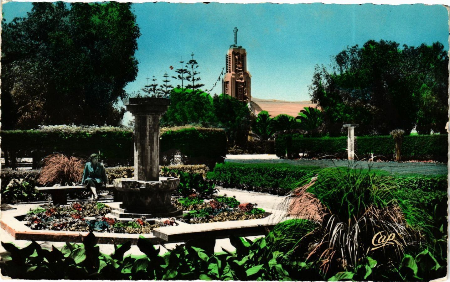 CPM AK MAROC - FEDALA-Les Jardins et l'Église (329284) | eBay
