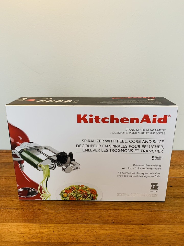 KitchenAid Stand Mixer Attachment Spiralizer With Peel, Core, & Slice ...