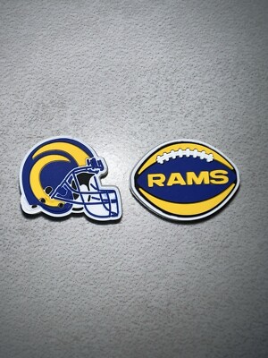 Los Angeles Rams NFL Football Clog Shoe Charms | eBay