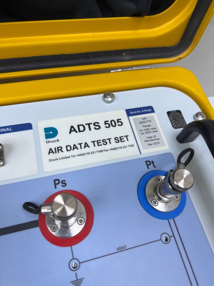 GE Druck ADTS 505 AIR DATA TEST SET | eBay