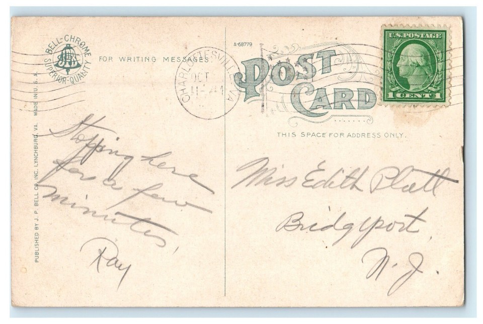 c1910's Stadium Lambeth Field University Of Virginia Charlottesville VA ...