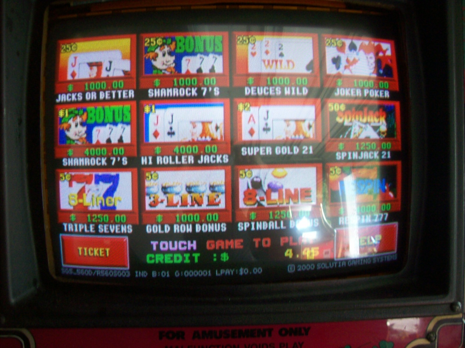 POT OF GOLD POG BOARD 8 LINER CHERRY MASTER PCB! BRAND NEW BATTERY! | eBay