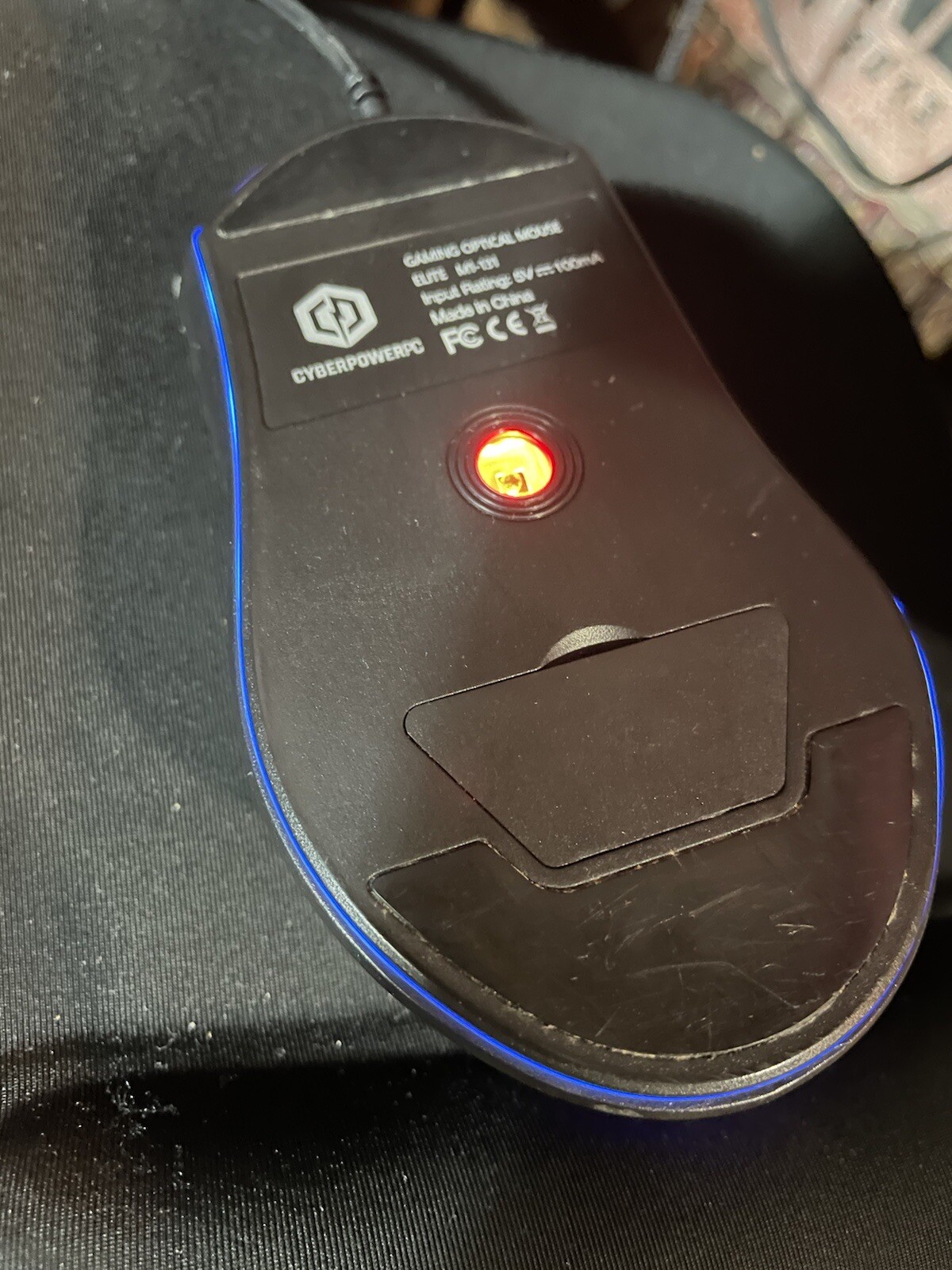 CyberPowerPC M1 131 Elite Wired USB Optical 9 Button Gaming Mouse 1 ...