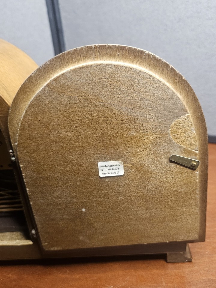 MCM Tradition Sears Roebuck Westminster Chime Mantle Clock 340-020 Mvmt ...