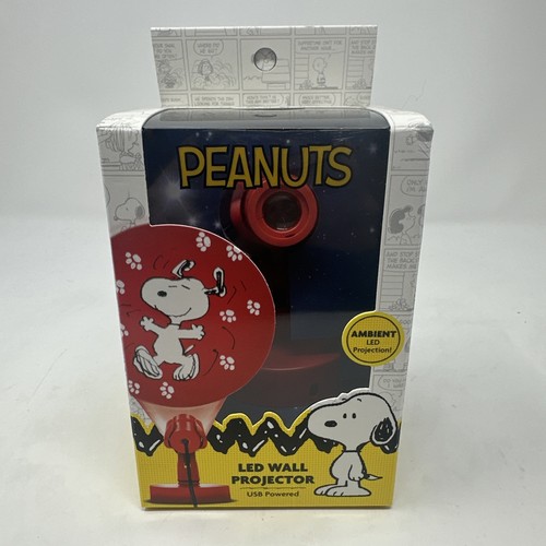 Peanuts Snoopy LED Wall Projector - NEW | eBay