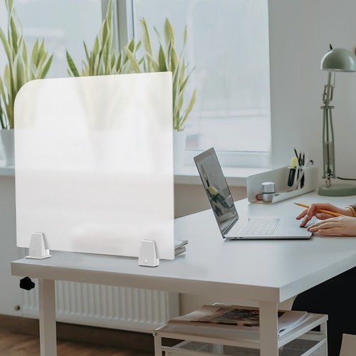 Indoor Office Partition Desk Divider Acrylic Desktop Privacy Panel 17 ...