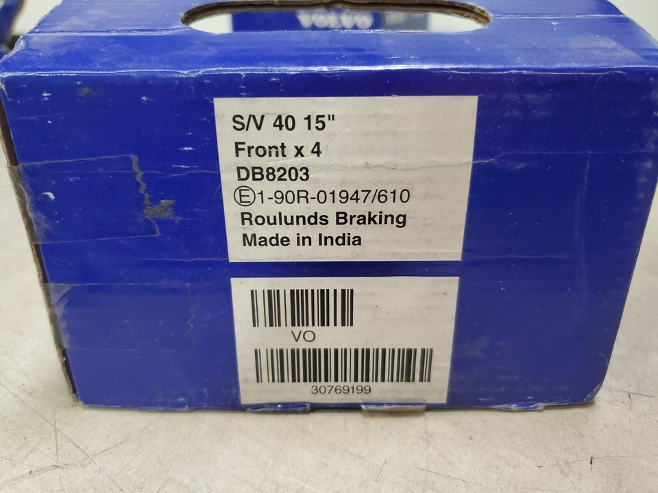 30769199 Genuine Volvo brake pad set- front 2000-2004 S/V 40 New | eBay
