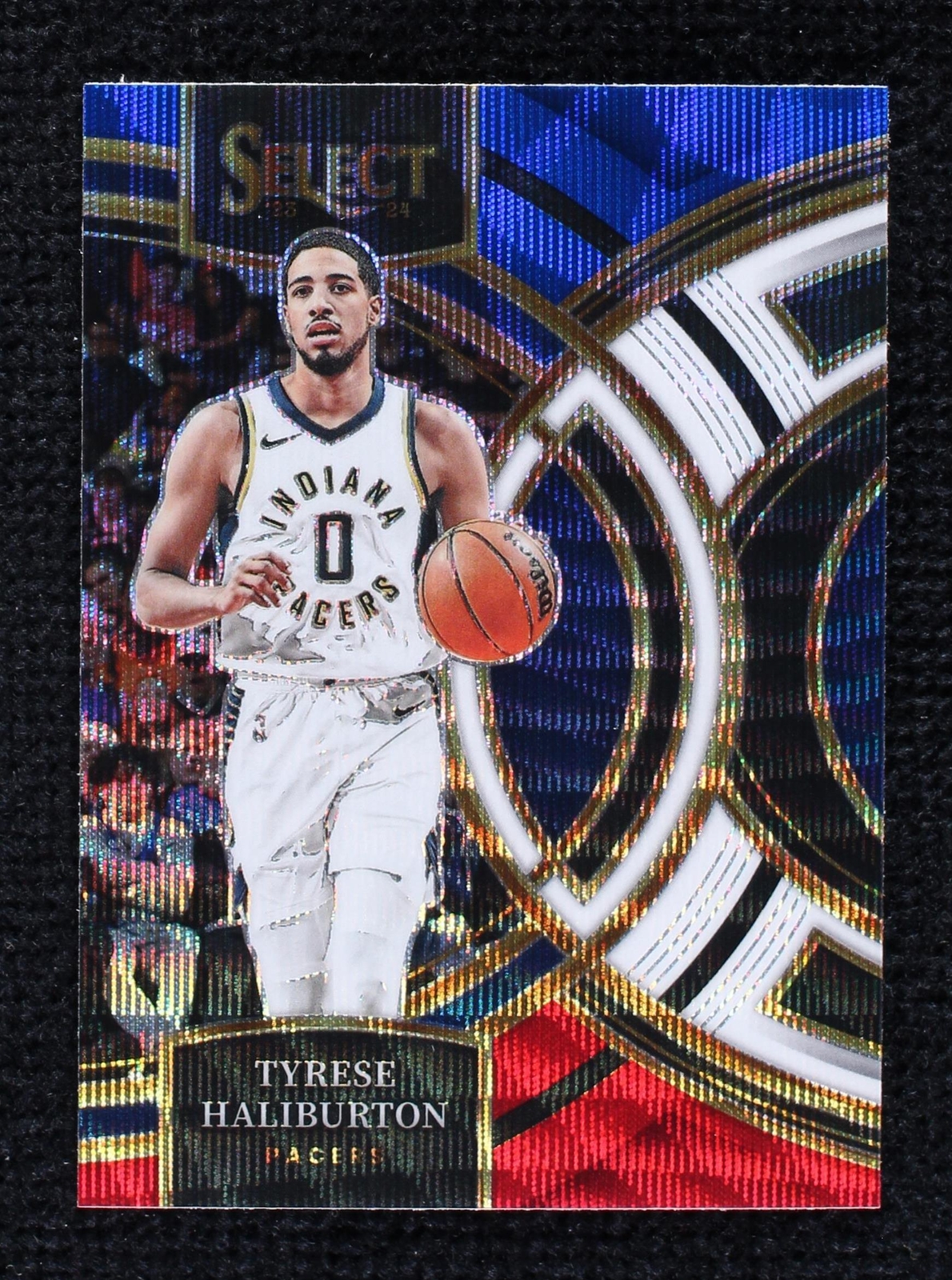 2023-24 Panini Select - Premier Level Tri-Color Prizm #172 Tyrese ...