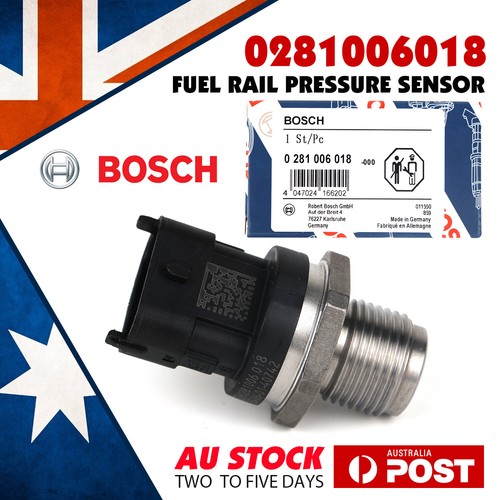NEW BOSCH FUEL RAIL PRESSURE SENSOR FOR FORD RANGER MAZDA BT 50 2.5CDVi ...
