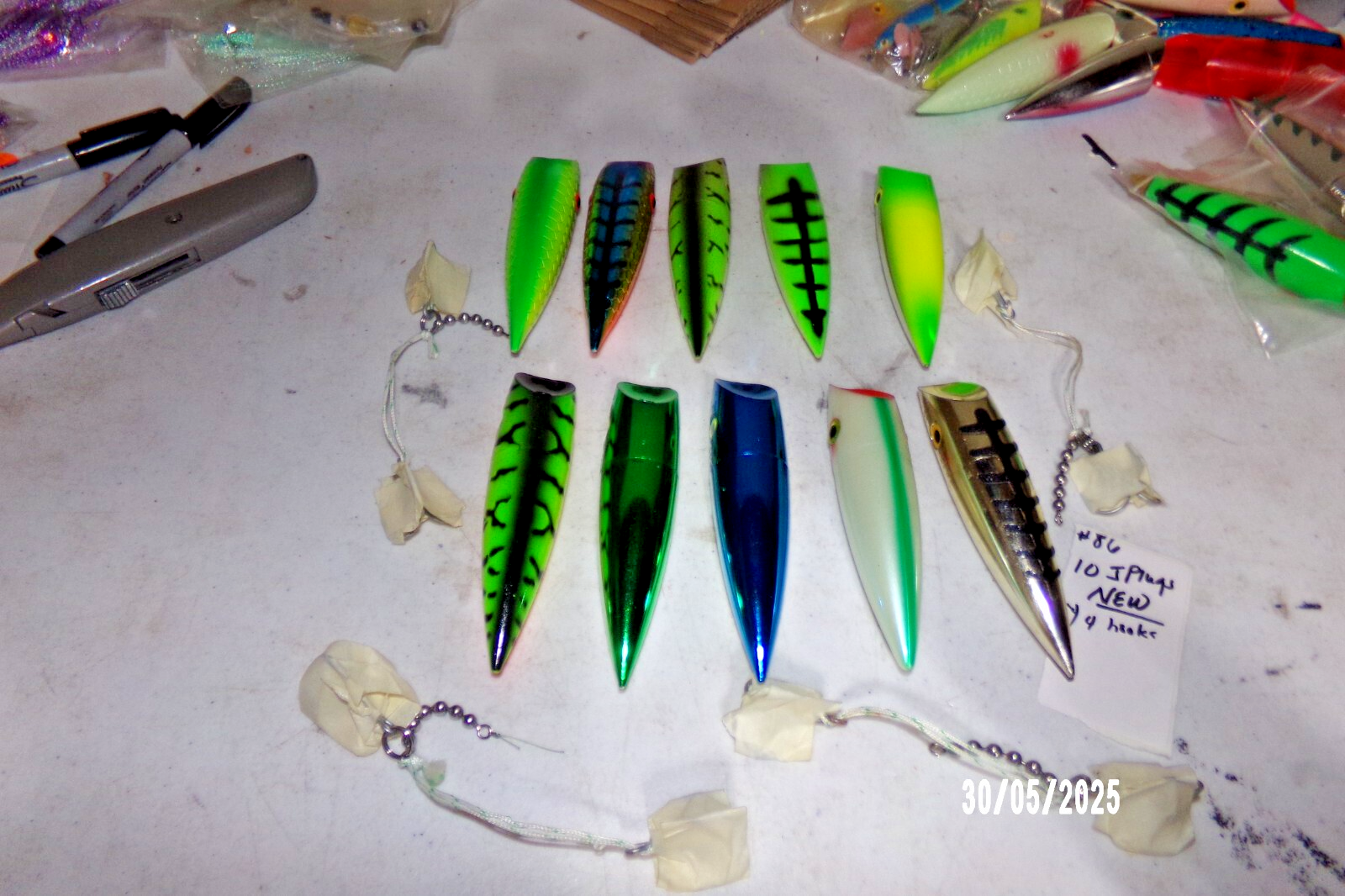 LOT OF 10 MISC J-PLUGS!-MINT! BOX NUMBER 86 | eBay