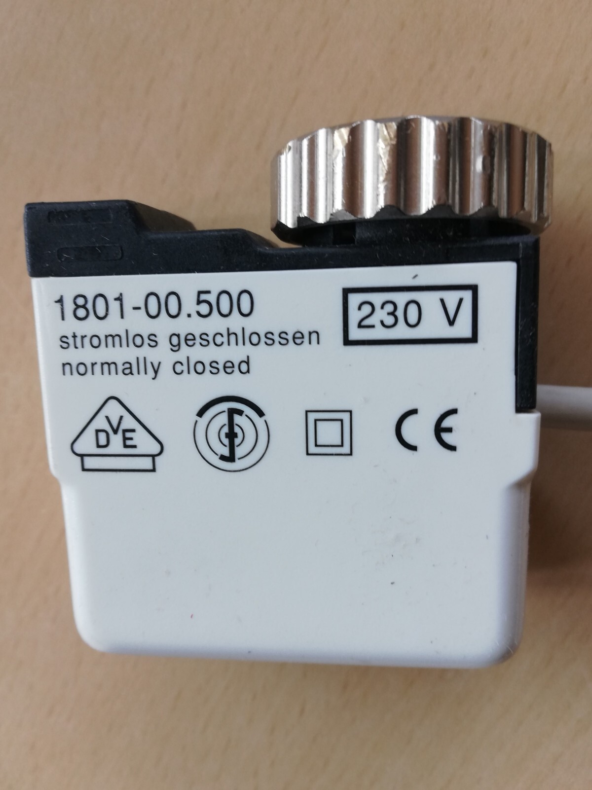 Heimeier Stellantrieb 1801-00.500 Stellmotor 1 W,230V/AC,M30x1,5mm, gebraucht | eBay