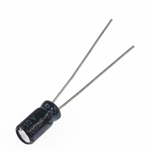 20pcs 100uF 10V 100MFD 10Volt 4*7mm Aluminum Electrolytic Capacitor ...