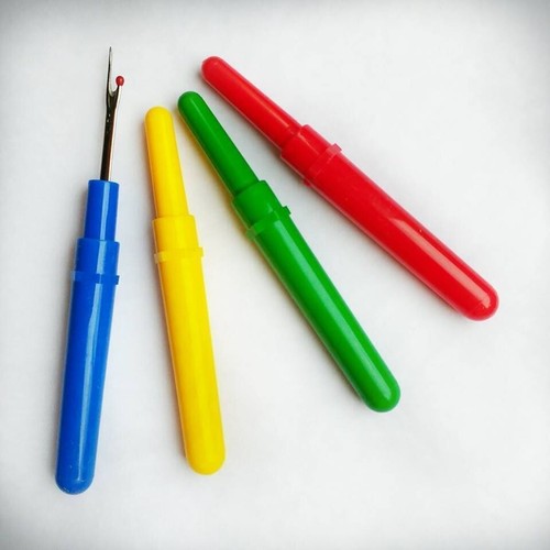Safety Seam Ripper Stitch Thread Quick Unpicker Sewing Tool Button Hole ...